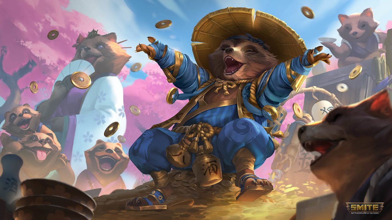 SMITE Danzaburou Abilities - YouTube
