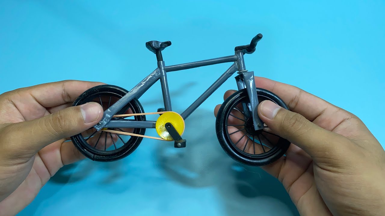 How to make a mini bicycle - YouTube