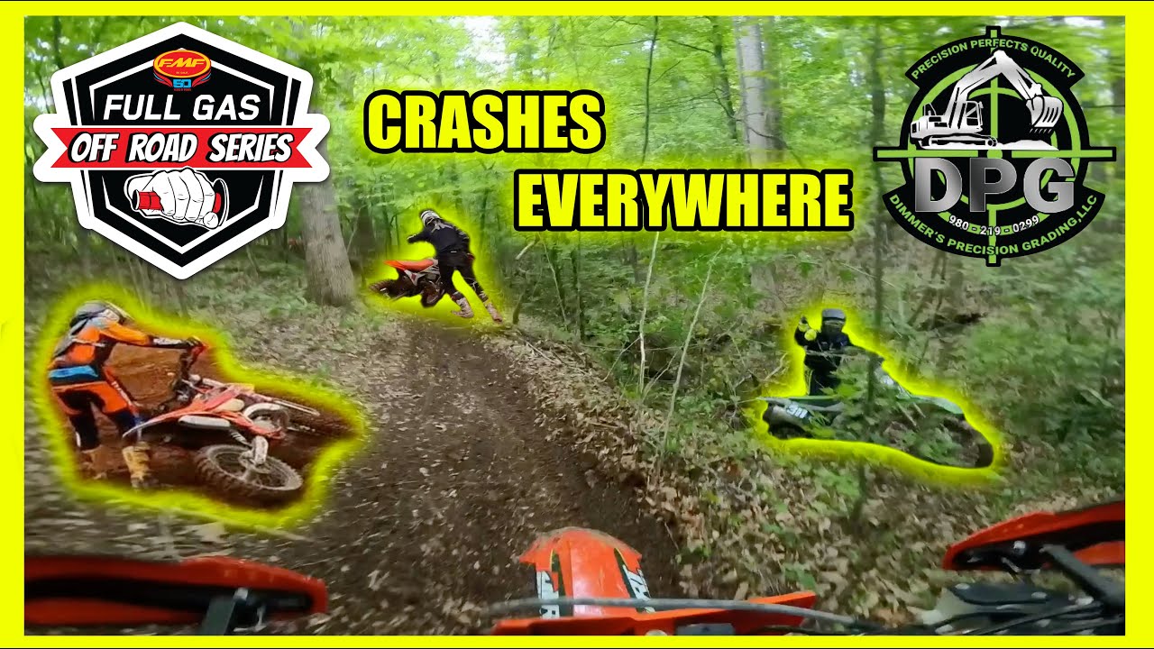 Kings Mountain’s Wildest Dirt Bike Race! - Full Gas Racing POV from DPG ...