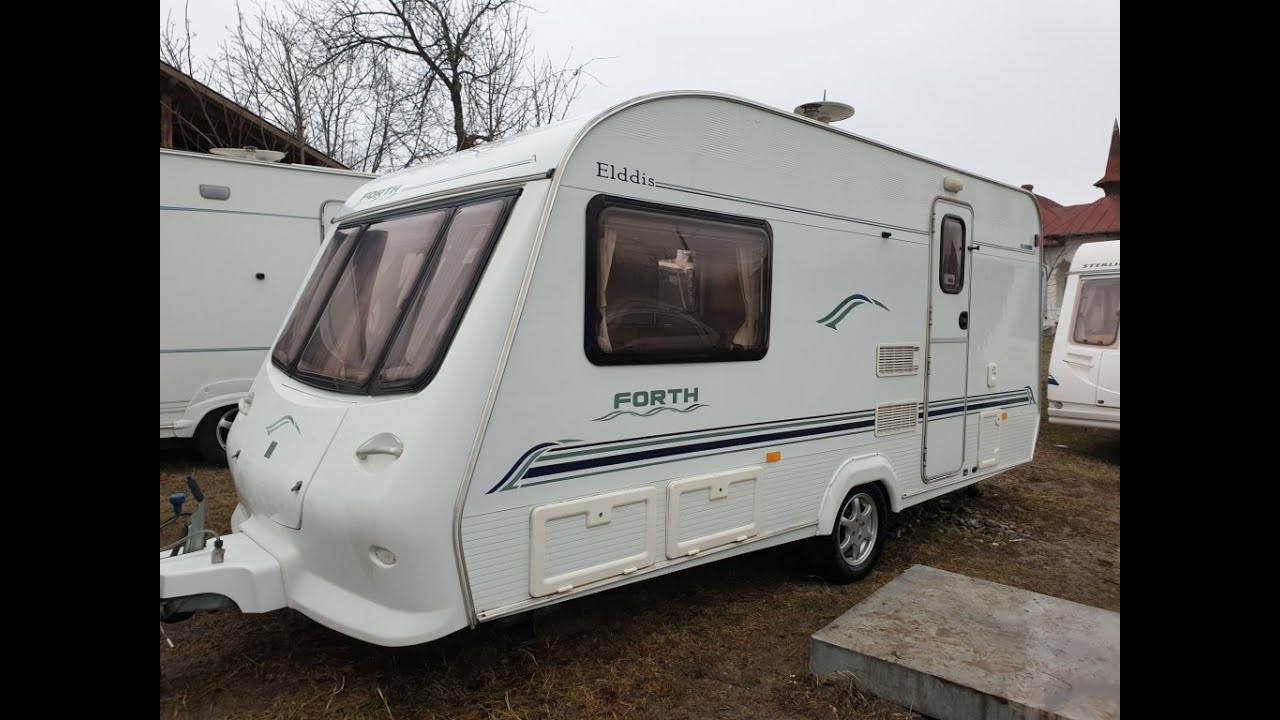 (Prezentare Rulota) Elddis Forth 2003, 3 persoane, motor mover ...