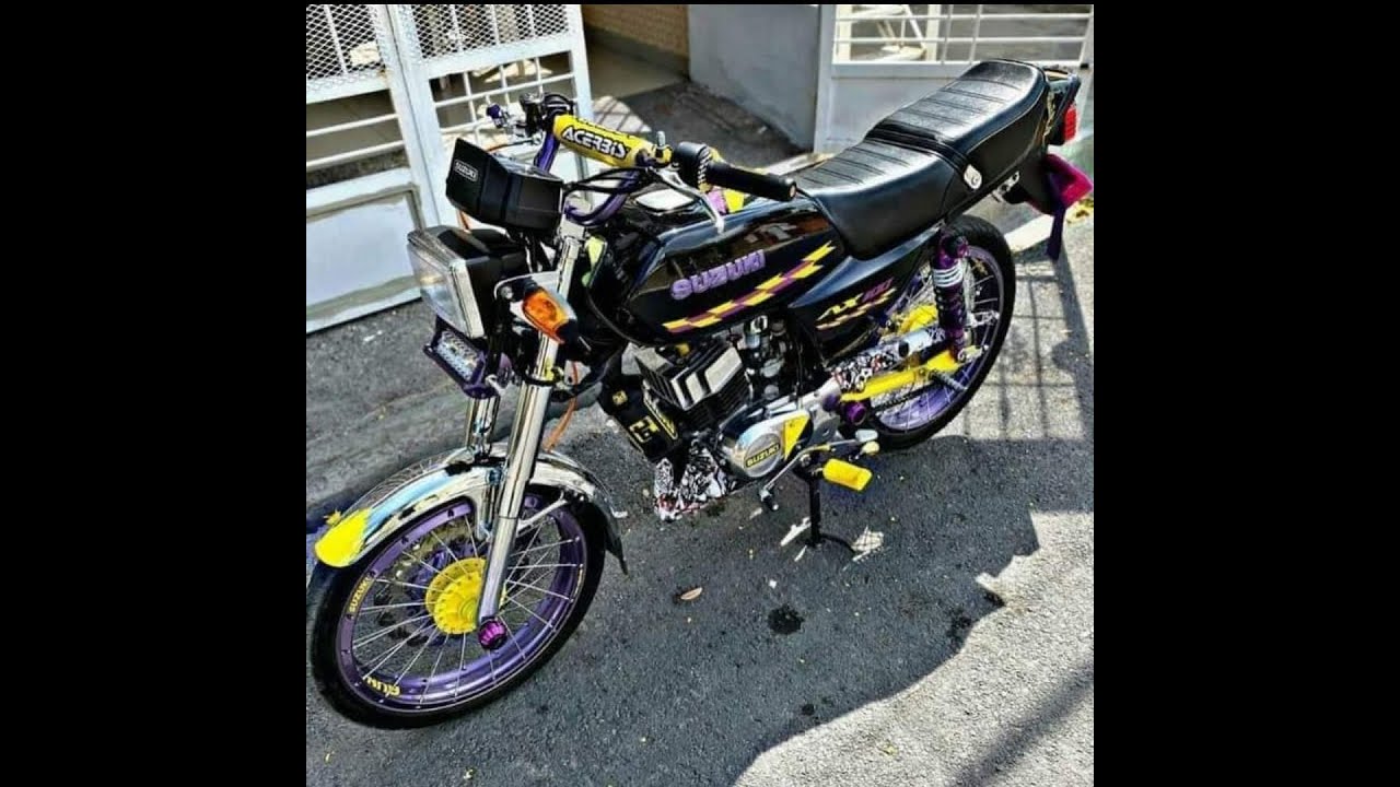 Suzuki ax100 RACING parte #2...[2021] - YouTube