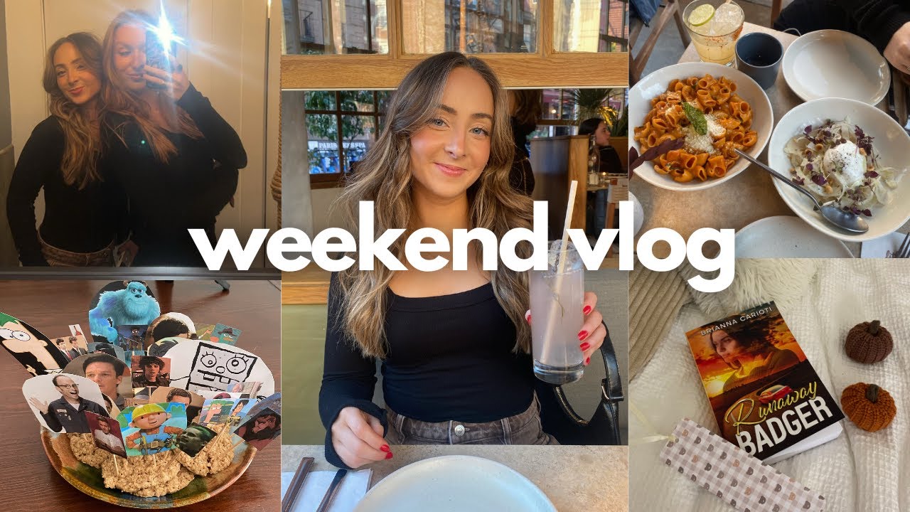 fall weekend vlog 🍁🤎 | dinner in west village nyc, hear me out cake ...