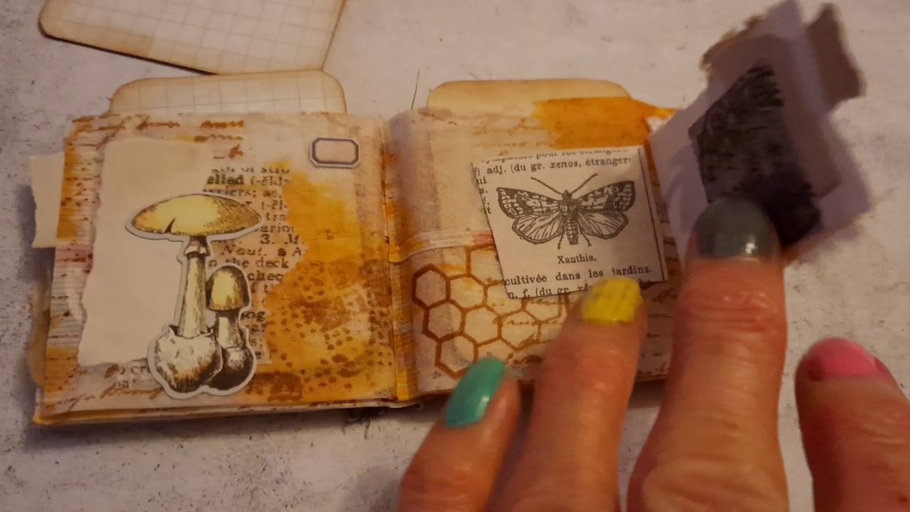 Nature Tea Bag Book - YouTube