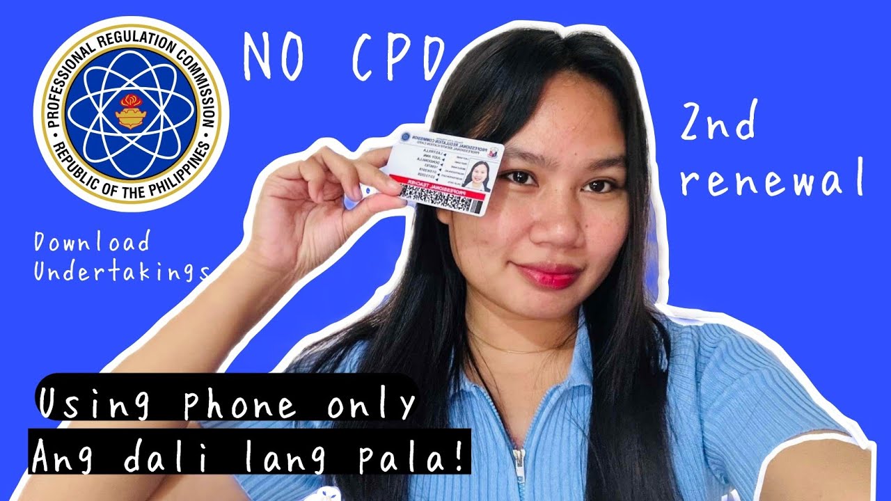 As of December 2024: How to renew PRC ID? | NO CPD UNITS | + Download ...
