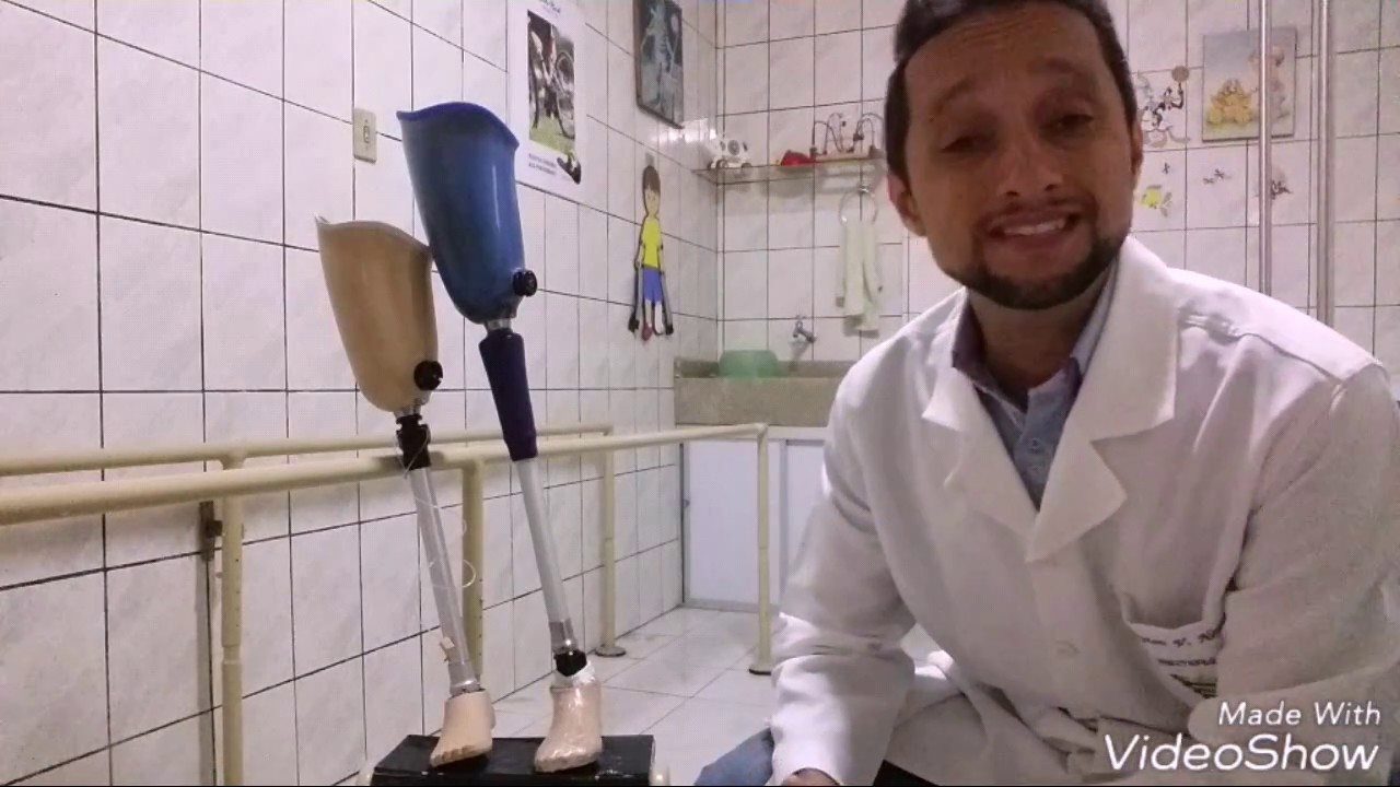 Prótese Para Amputação de Membro Inferior - Tipo Transfemural # ...