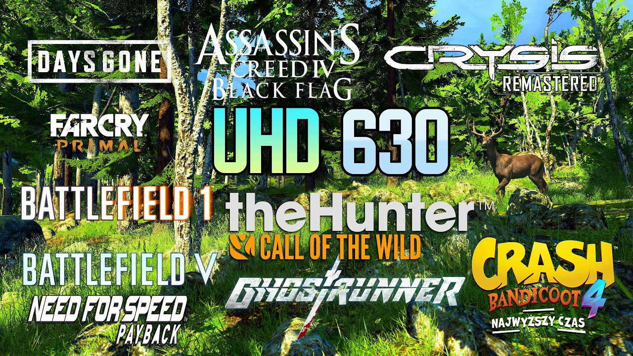 Intel UHD Graphics 630 in 2021 | 11 Games Tested - YouTube