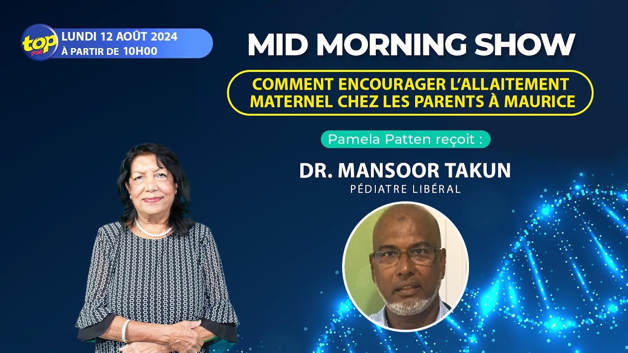 Mid Morning Show] Bb Zone : Pamela Patten reçoit Dr. Mansoor Takun ...