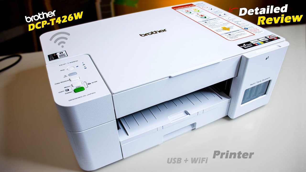 brother DCP-T426W Printer Review, & Unboxing,( Best ink tank printer ...