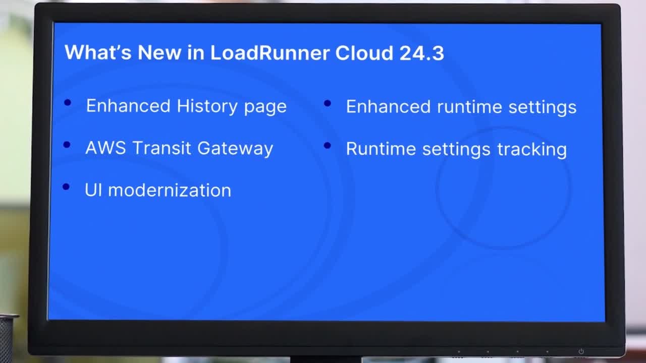 What's new in LoadRunner Cloud 24.3 - YouTube