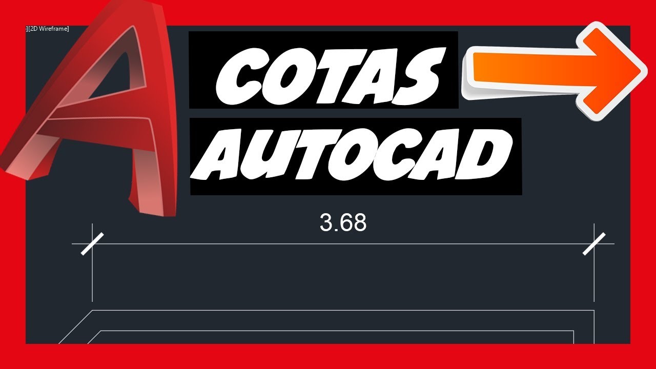 Cómo poner cotas en autocad [2019] ️ ️configurar estilos de cota ⭐️ acotar rápido - YouTube