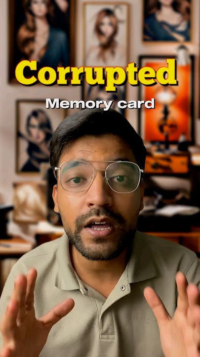 corrupted memory card repair in pc | sd card not working - YouTube