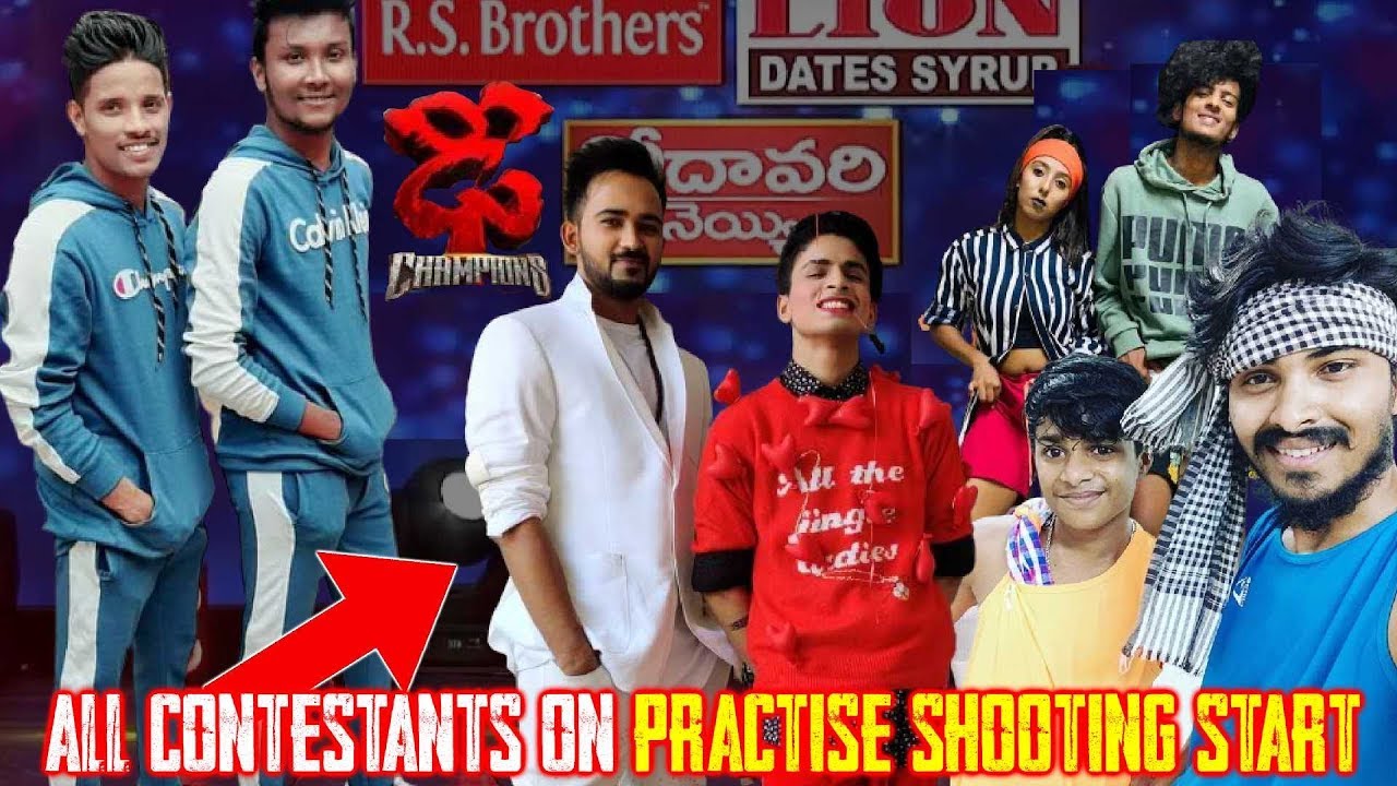 Dhee 12 Champions All Contestants On Practise Prepare To Next Episode ...