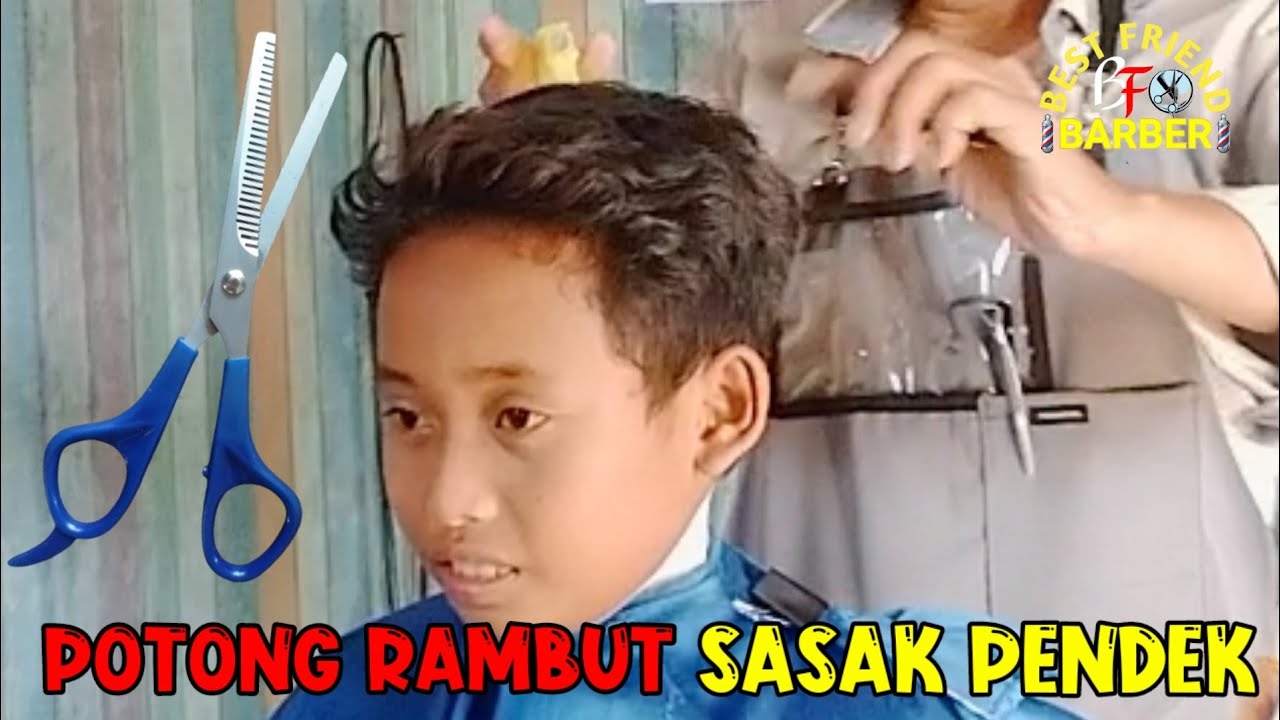 POTONG RAMBUT SASAK PENDEK - YouTube
