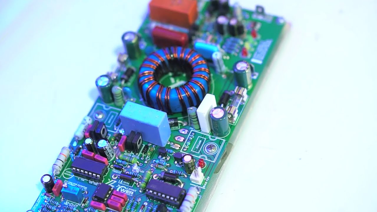 Power Amplifier Class-D D1K5 PRO Dual Feedback - YouTube