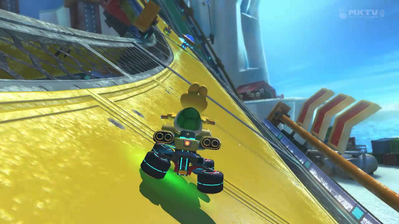 Wii U - Mario Kart 8 - Ice Ice Outpost - YouTube