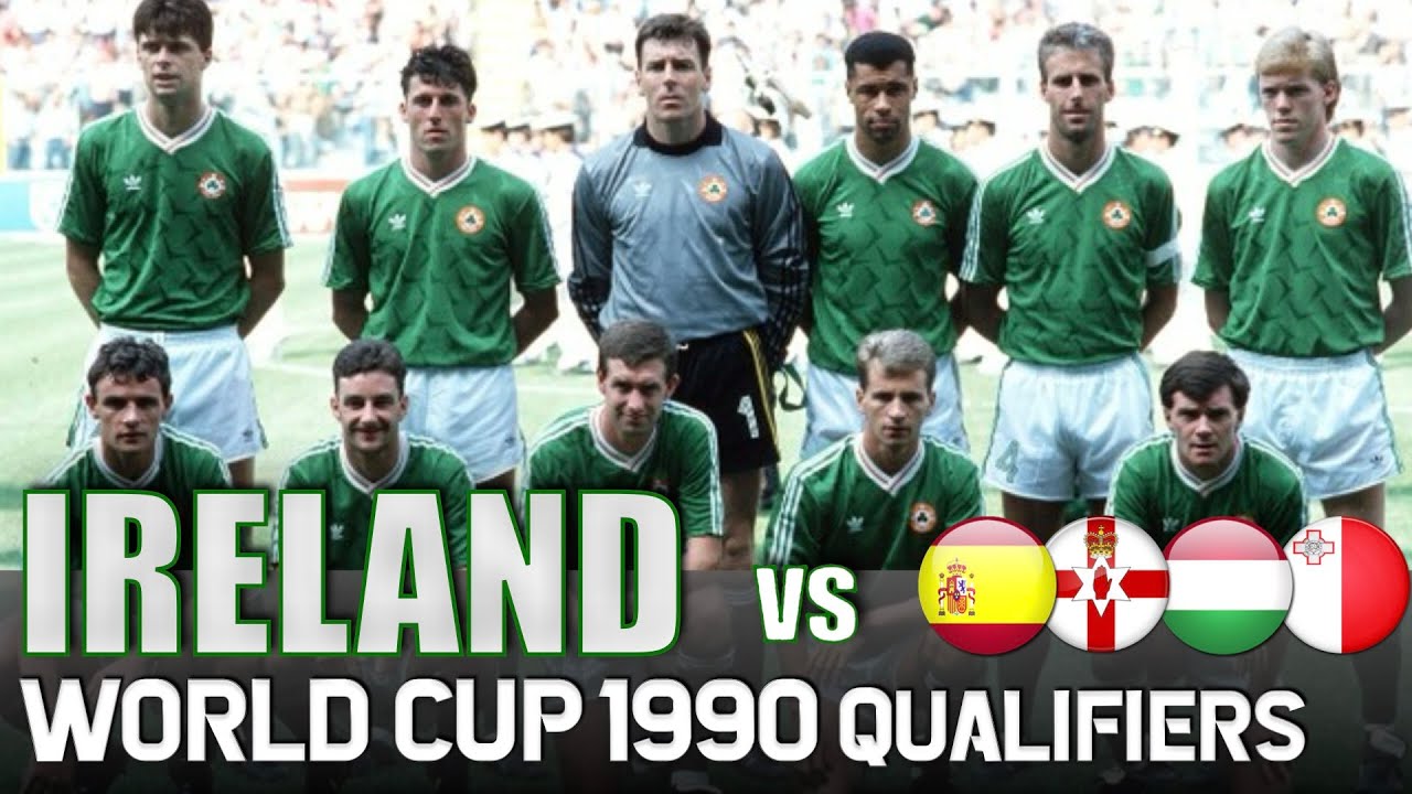 IRELAND World Cup 1990 Qualification All Matches Highlights | Road to ...