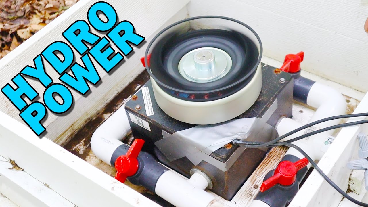 Ultra Low Head Micro Hydro Power Stream Youtube Profile For Ultra Low