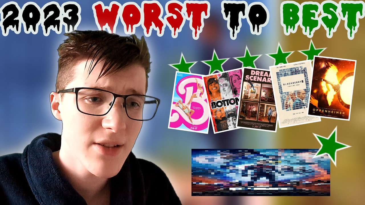 Ranking EVERY 2023 MOVIE I saw on Letterboxd [80+ FILMS] - YouTube