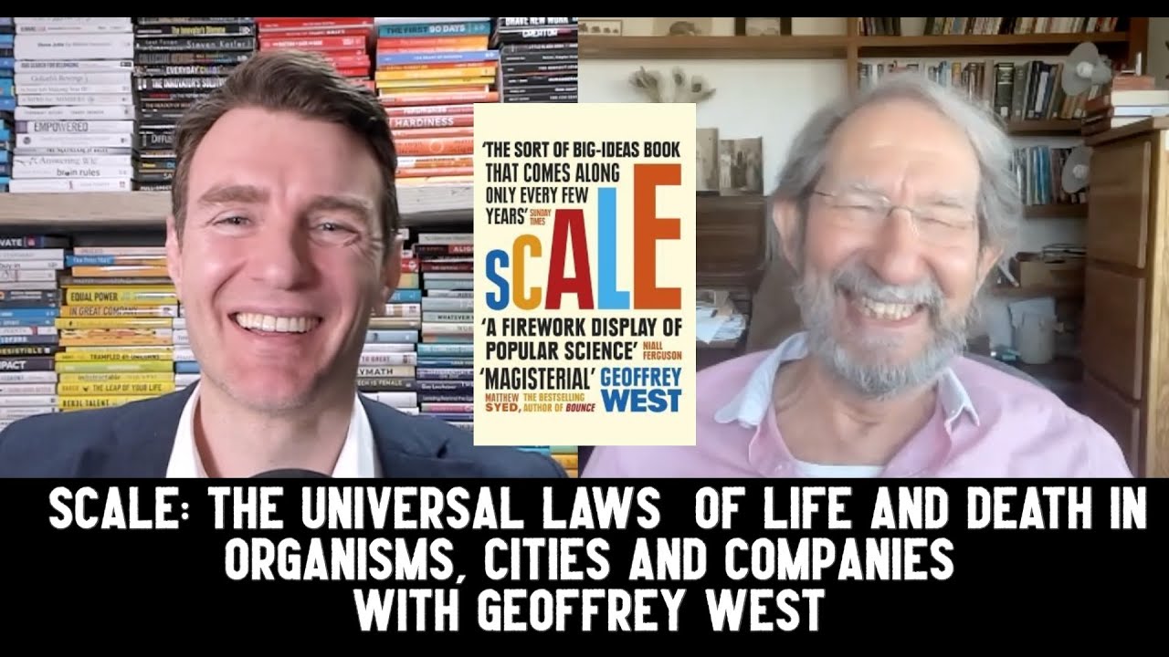Scale with Geoffrey West Part 1 - YouTube