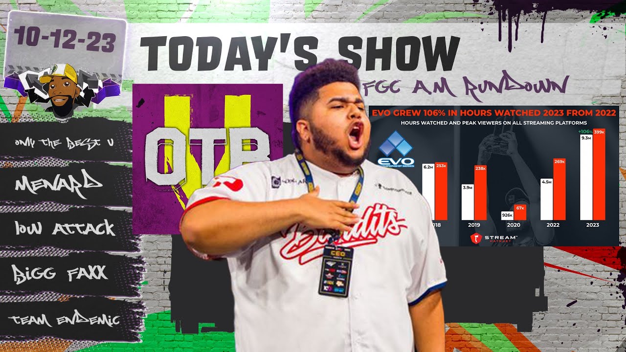 FGC A.M !10-13-23! Fighting games culture and info. OTB, MenaRD, SFL ...