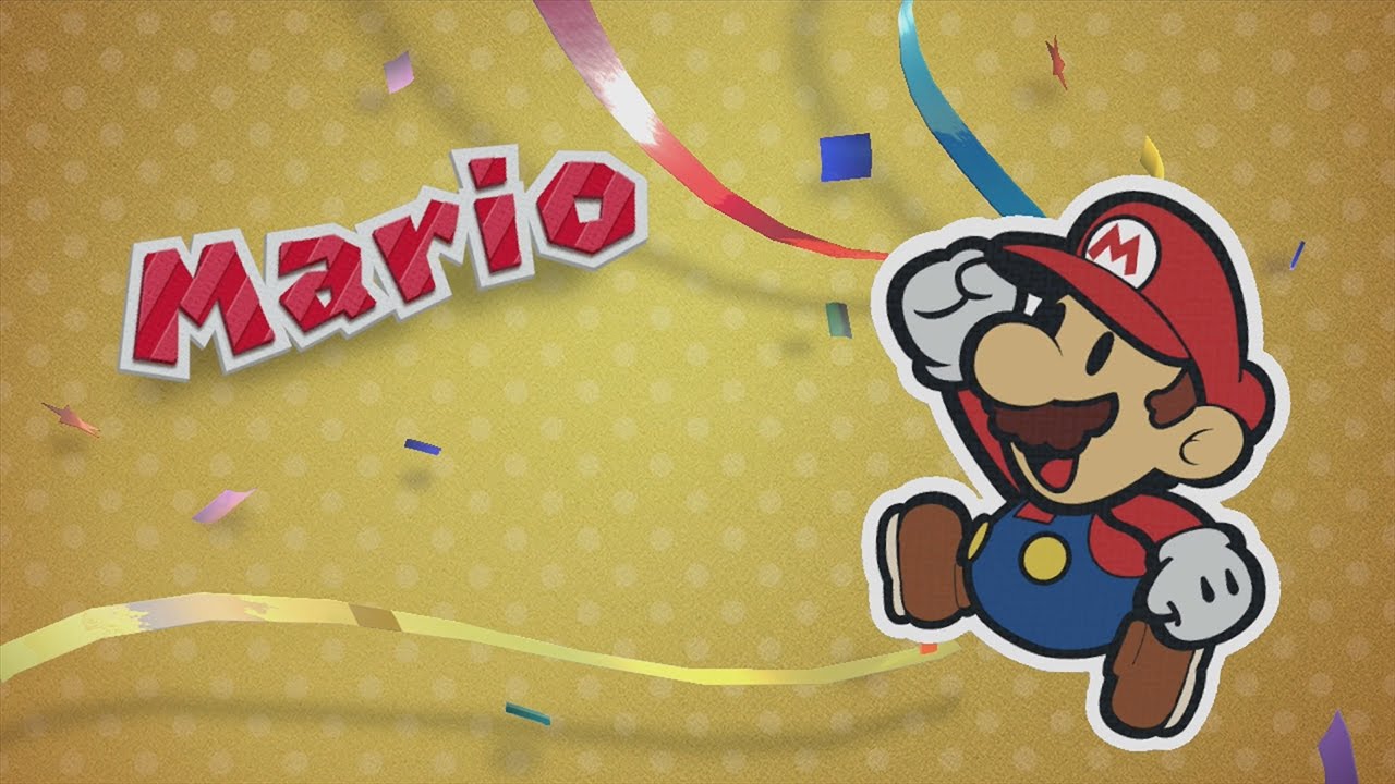 Every Character Intro - Paper Mario: Color Splash Walkthrough - YouTube