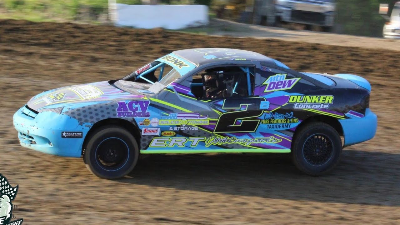 Adams County Speedway Heat Race (6-4-23) (In-Car) - YouTube