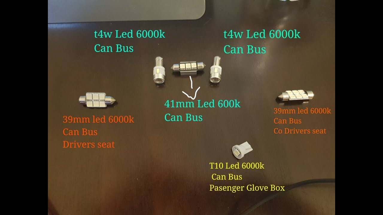 How to replace Interior Lights Audi TT - YouTube