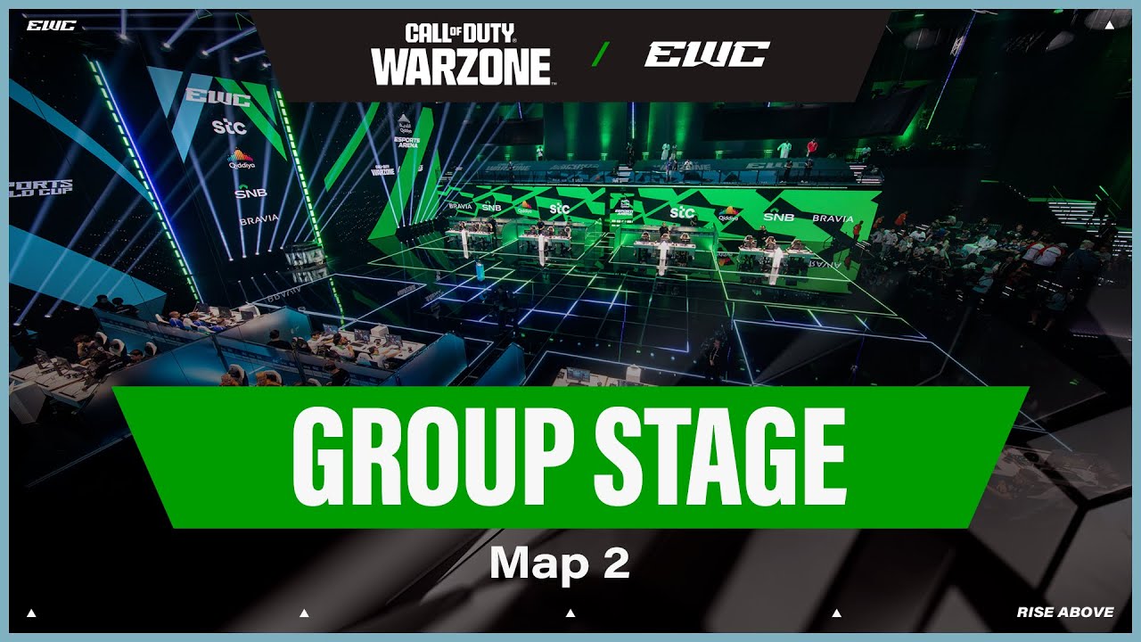 COD Warzone at EWC 25 - Day 1 | Group A vs. Group B - Map 2 - YouTube
