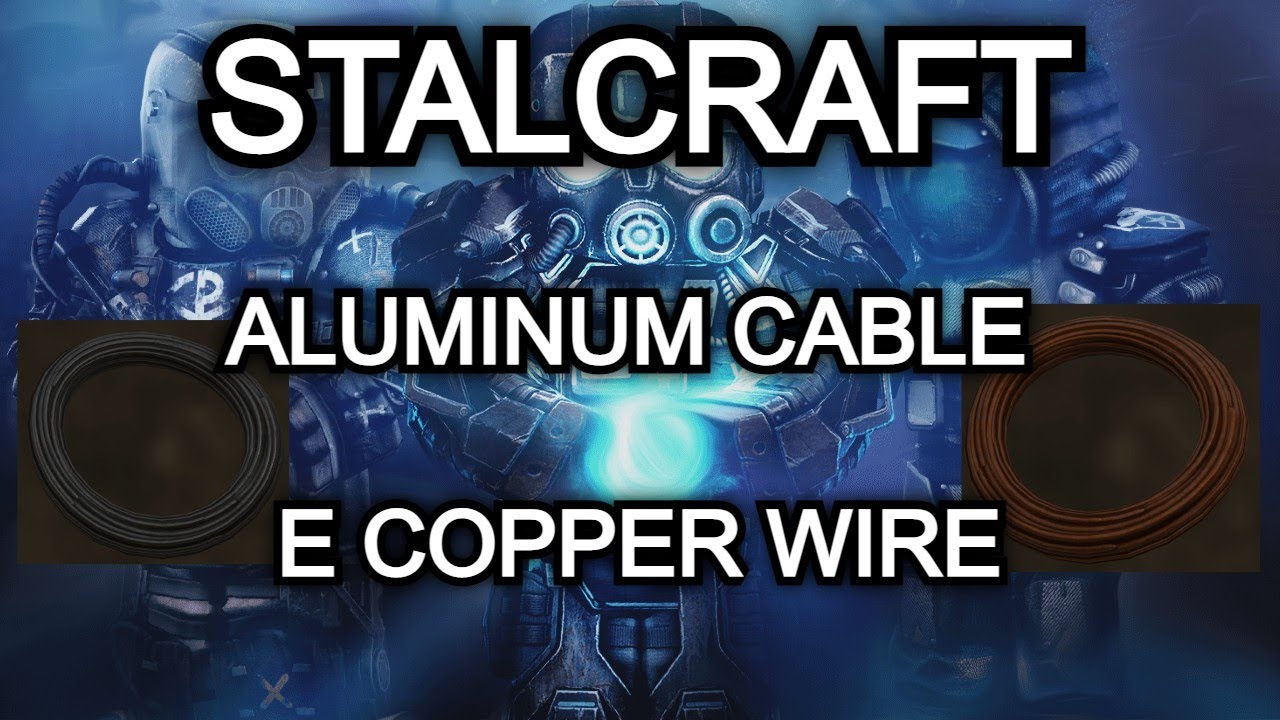 STALCRAF como encontrar Aluminum Cable e Copper Wire - YouTube