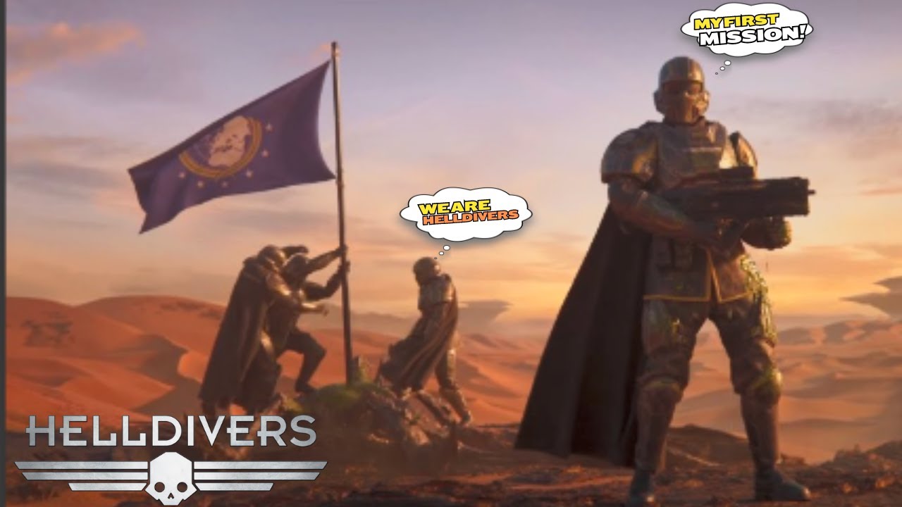 helldiver 2 my First mission - YouTube