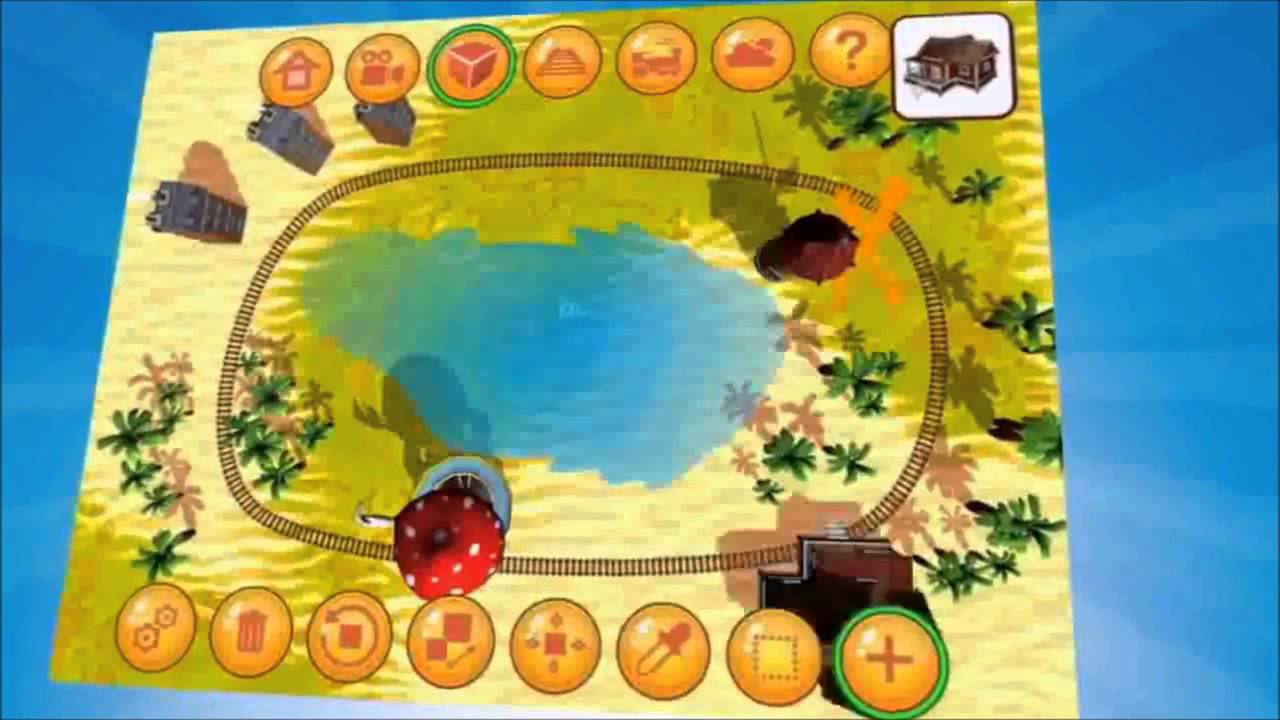 Train Town: Build & Explore trailer for ios & android - YouTube