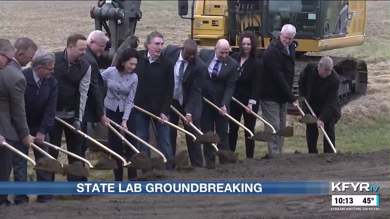 Construction officially starts for new State Lab during groundbreaking ...