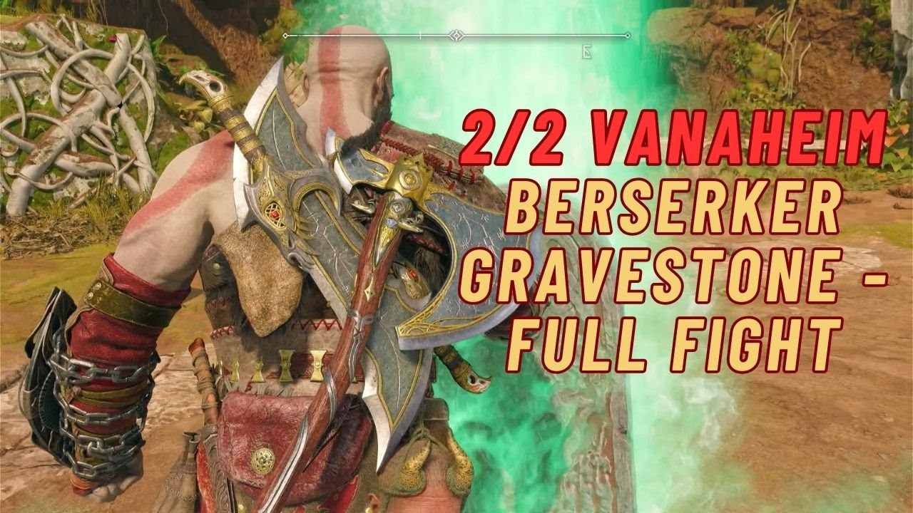 God of War Ragnarok: Intense Berserker Gravestone Battle with Haklangr ...