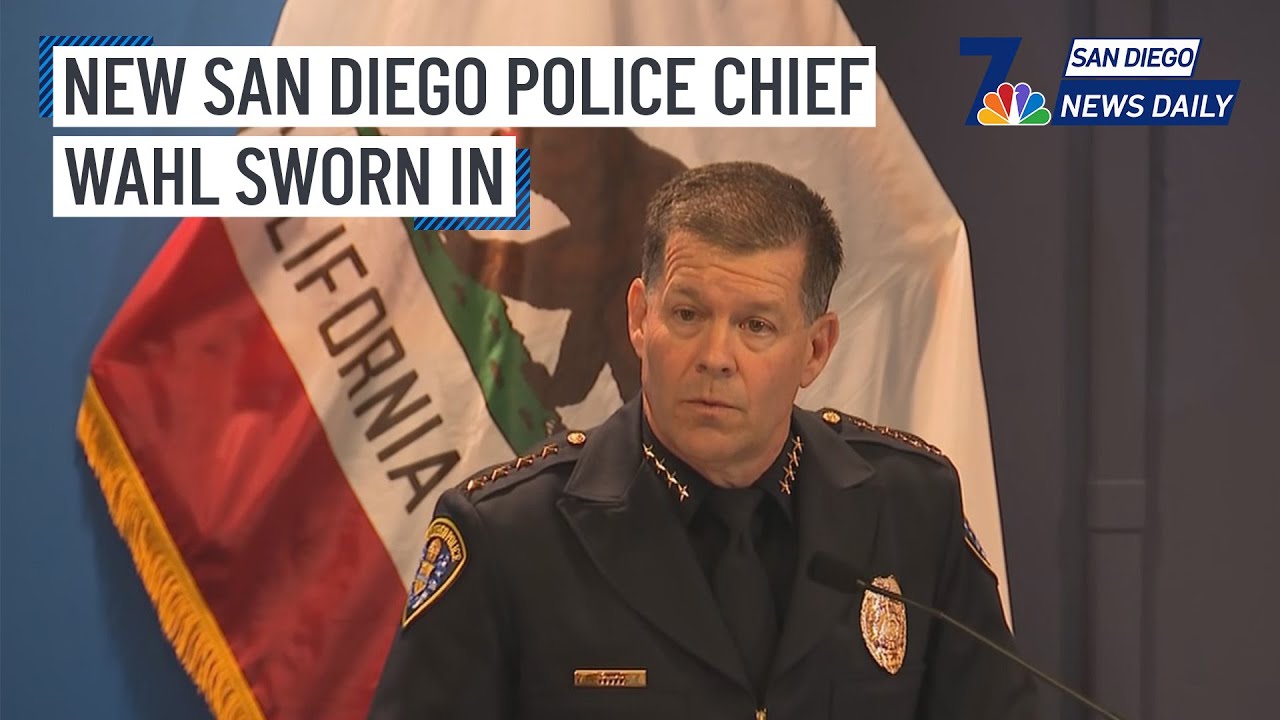 Sat. June 8 | New San Diego Police Chief Scott Wahl sworn in | NBC 7 ...