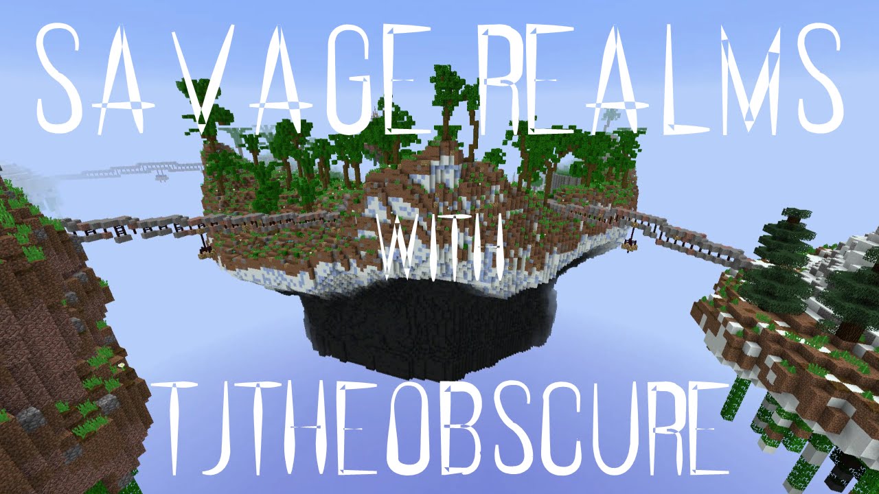 Minecraft Savage Realms - Episode 1: Deceptively Large - YouTube