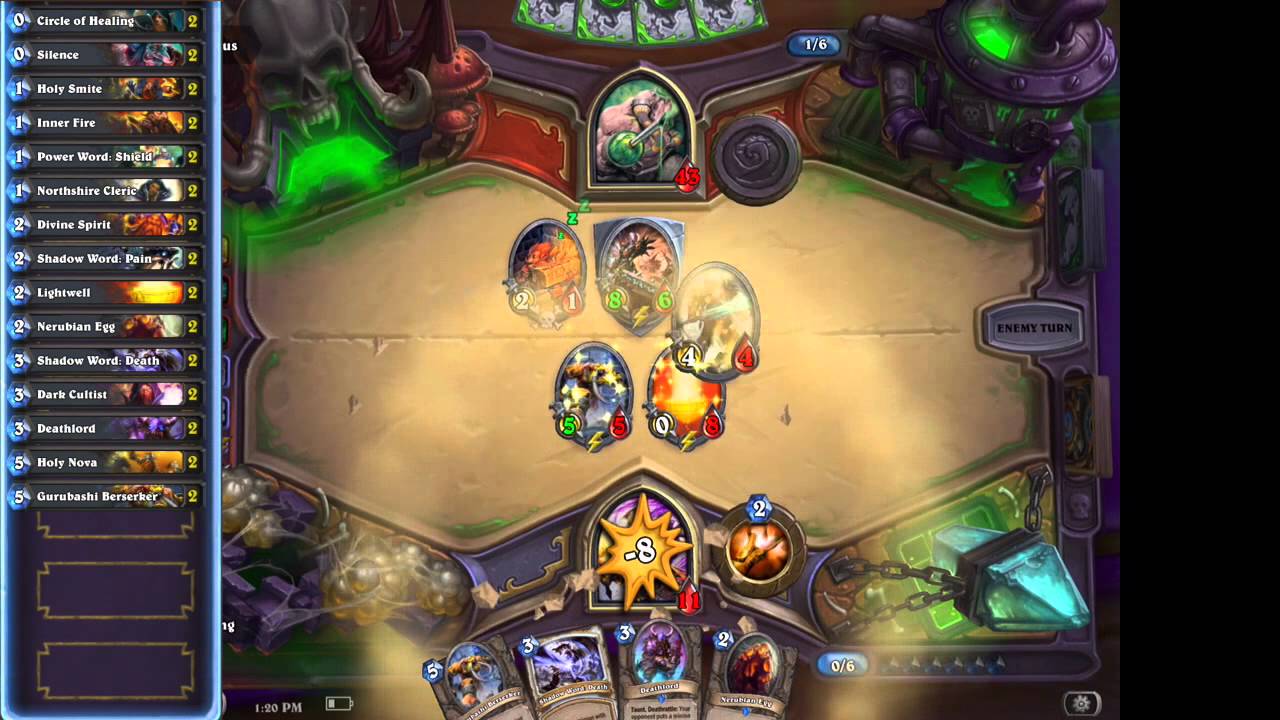 Hearthstone Heroic Naxxramas Part 11 - Grobbulus (Construct Quarter ...