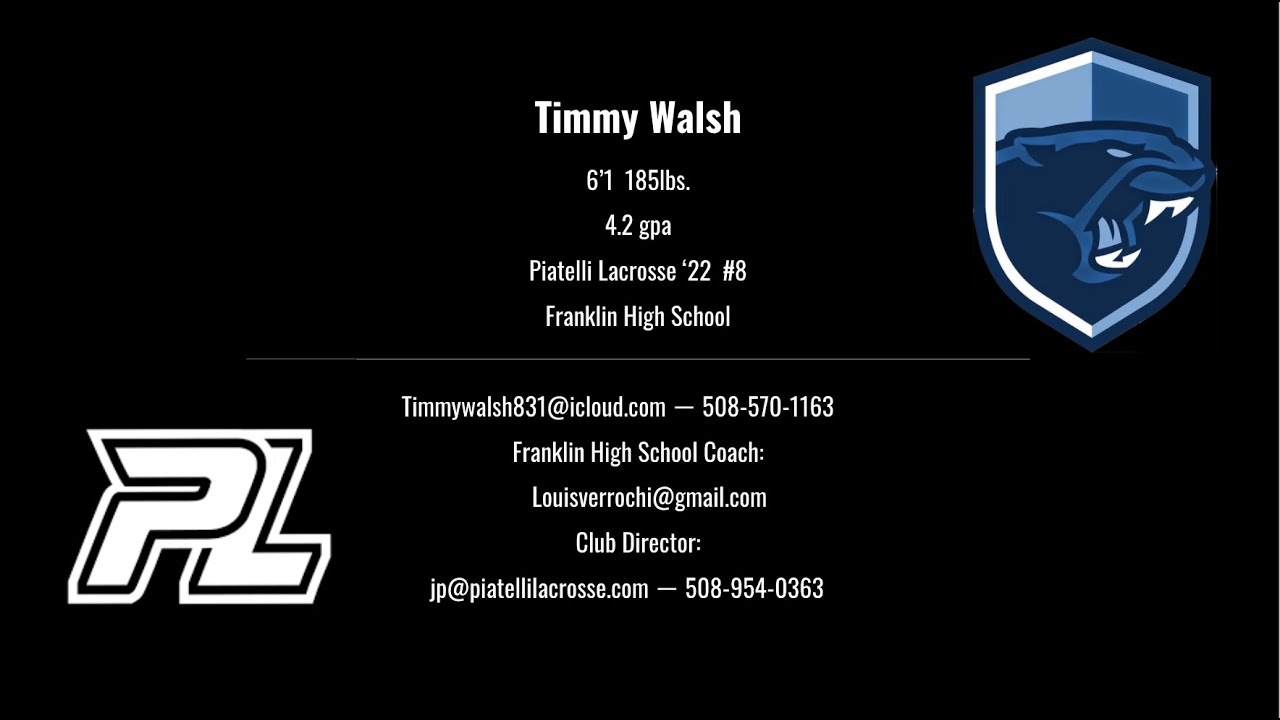 Timmy Walsh (2022) 2020 Summer Highlights - YouTube