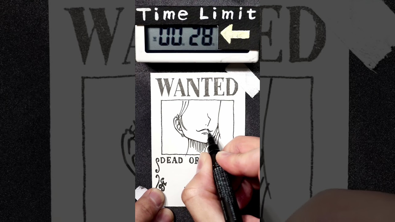 45秒で俺より上手くナミ描けるやついる？Nami Speed Drawing - YouTube