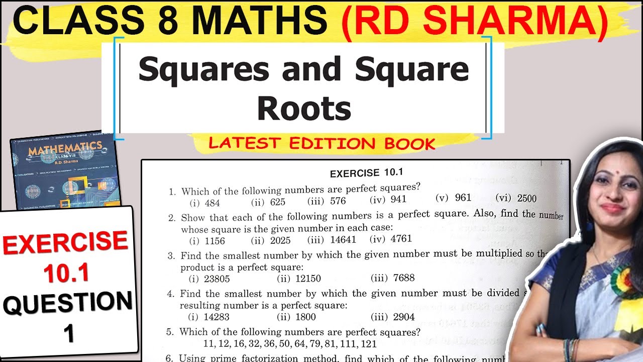 RD Sharma Class 8 Ex 10.1 Question 1 Solution | 8th Class RD Chapter 10 ...