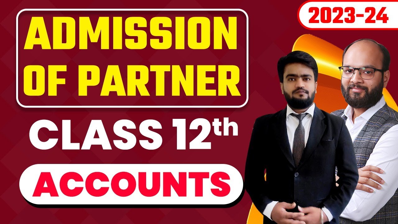 Admission of a Partner Class 12th Accounts | Shortcut Tricks ...