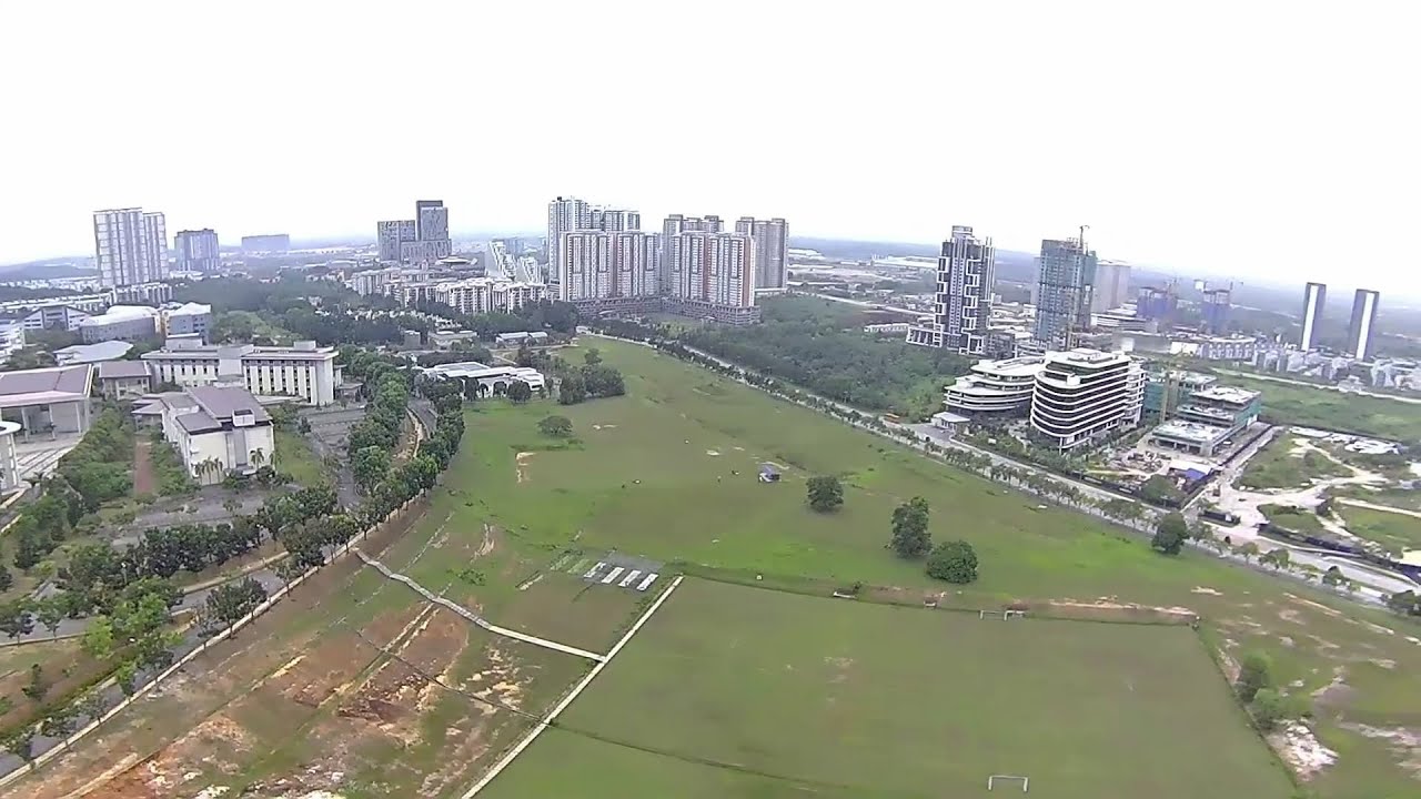Cyberjaya A View from my Drone during Covid 19 Lockdown - YouTube