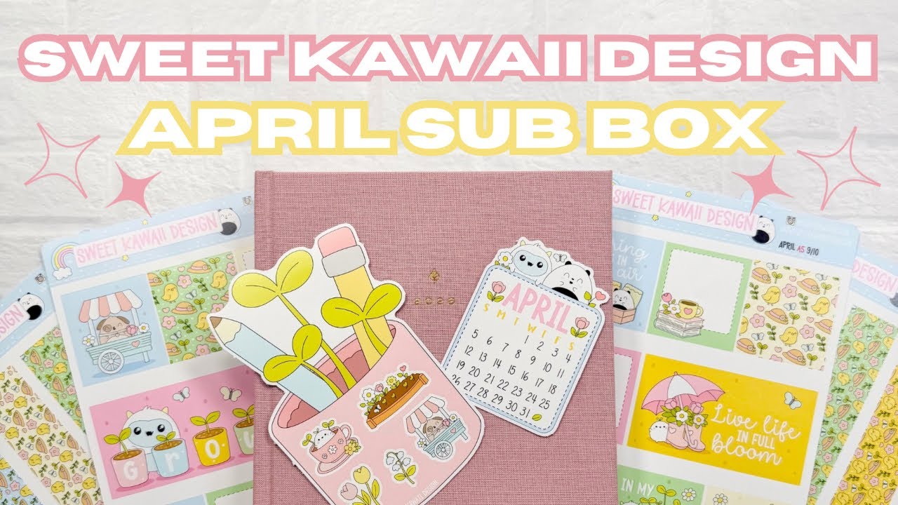 🌸 APRIL 2026 MONTHLY SUB BOX & PLAN WITH ME 🌸 Hemlock & Oak ...