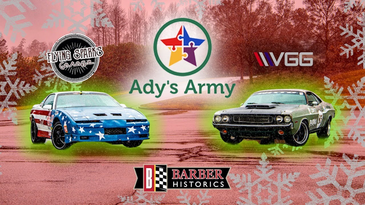 Challenger and Firebird Race for Charity at Barber Motorsports park ...