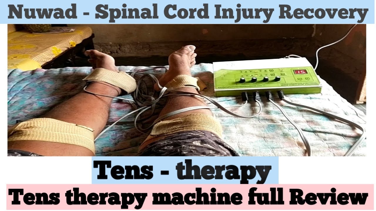 tens therapy || tens physiotherapy machine || spinal cord injury ...