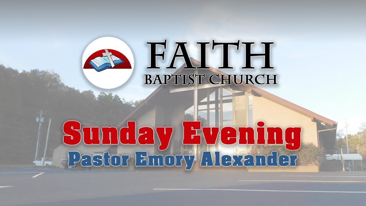 One Thing I Know : John 9 -7 Pastor : Emory Alexander - YouTube
