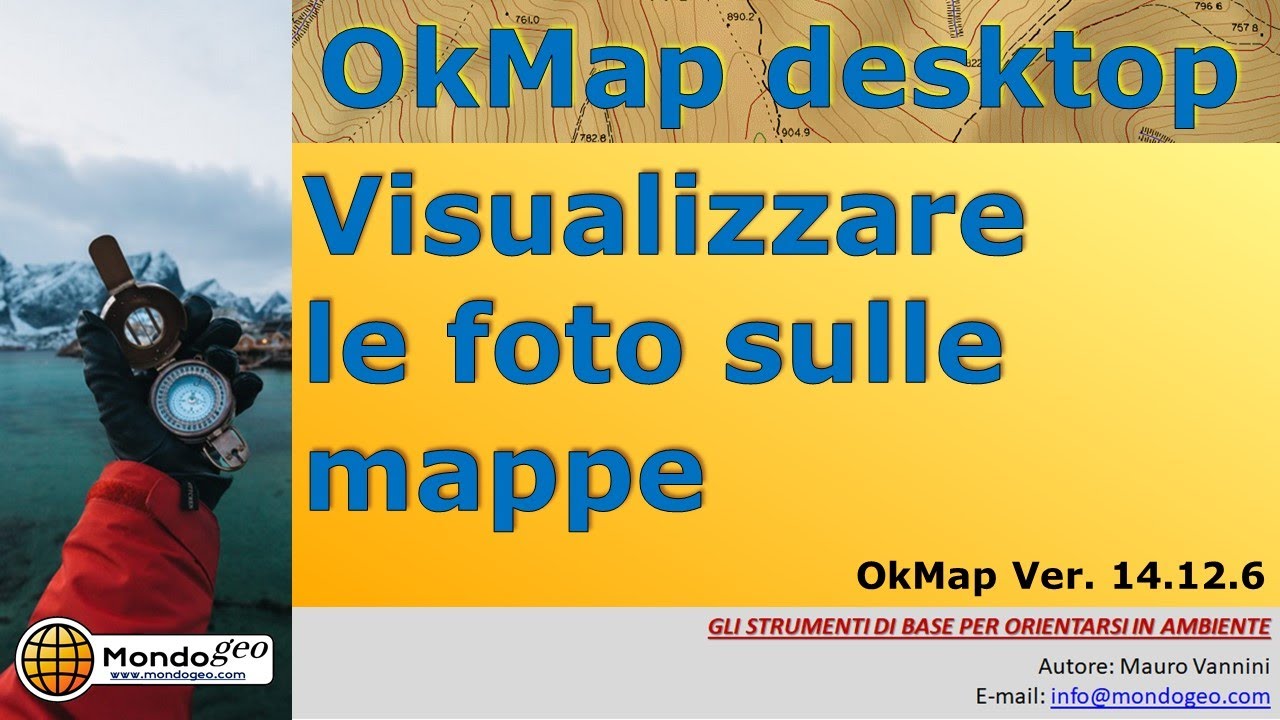 Generare mappe delle foto con Okmap - YouTube