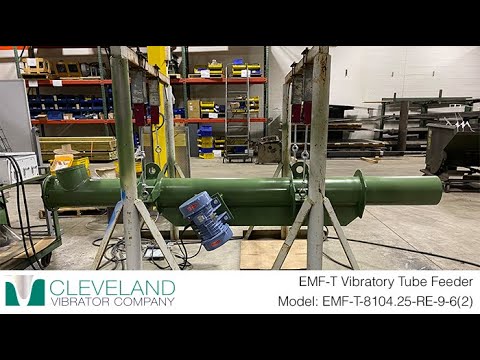 Vibratory Tube Feeder for Gypsum, Carbocite, Selenium, and Lime ...