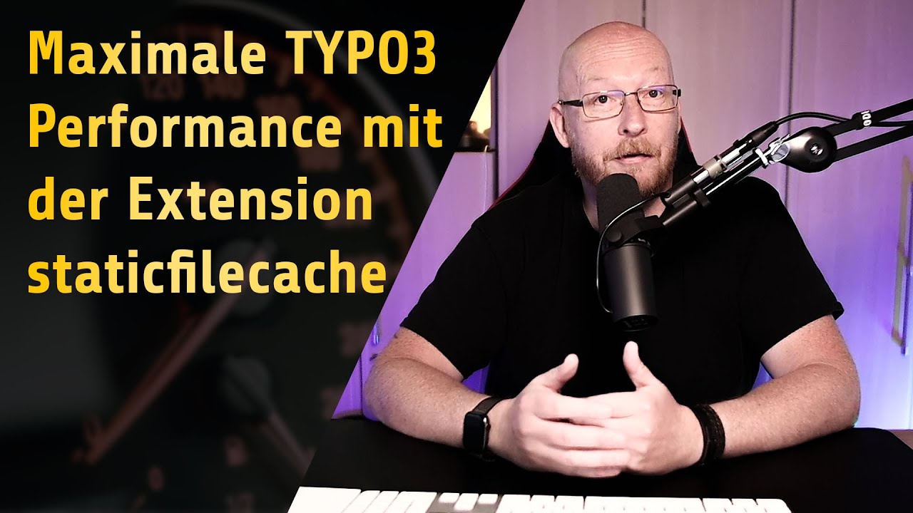 TYPO3 Tutorial: maximale TYPO3 Performance mit der Extension staticfilecache - YouTube