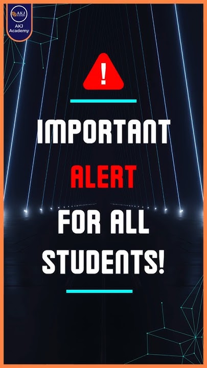 Beware of Fake News & Cyber Attacks! | Student Alert 🚨 | AKJ Academy - YouTube