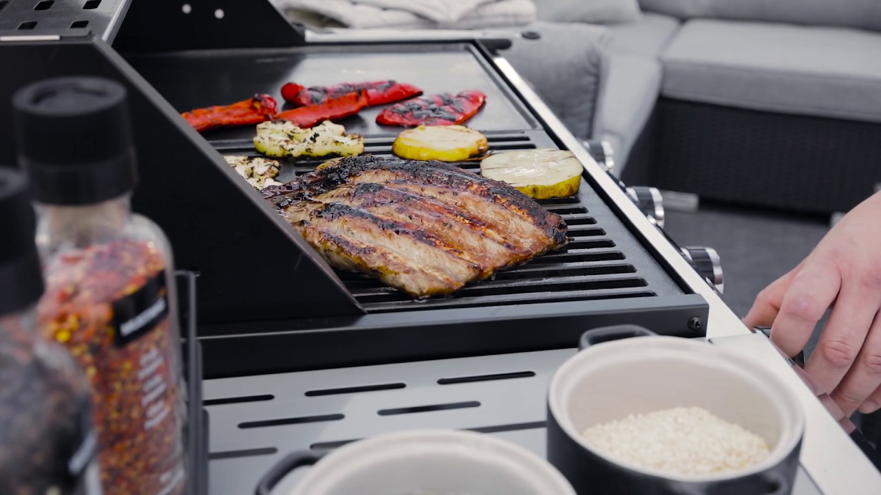 MUSTANG GRILL BBQ PRO FIILIS - YouTube